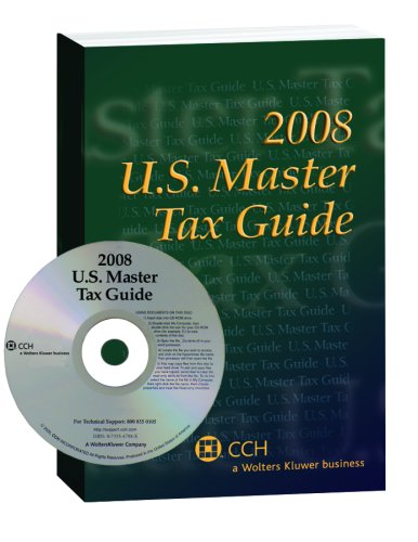 Amazon.com: U.S. Master Tax Guide on CD and Book Bundle (2008 ...