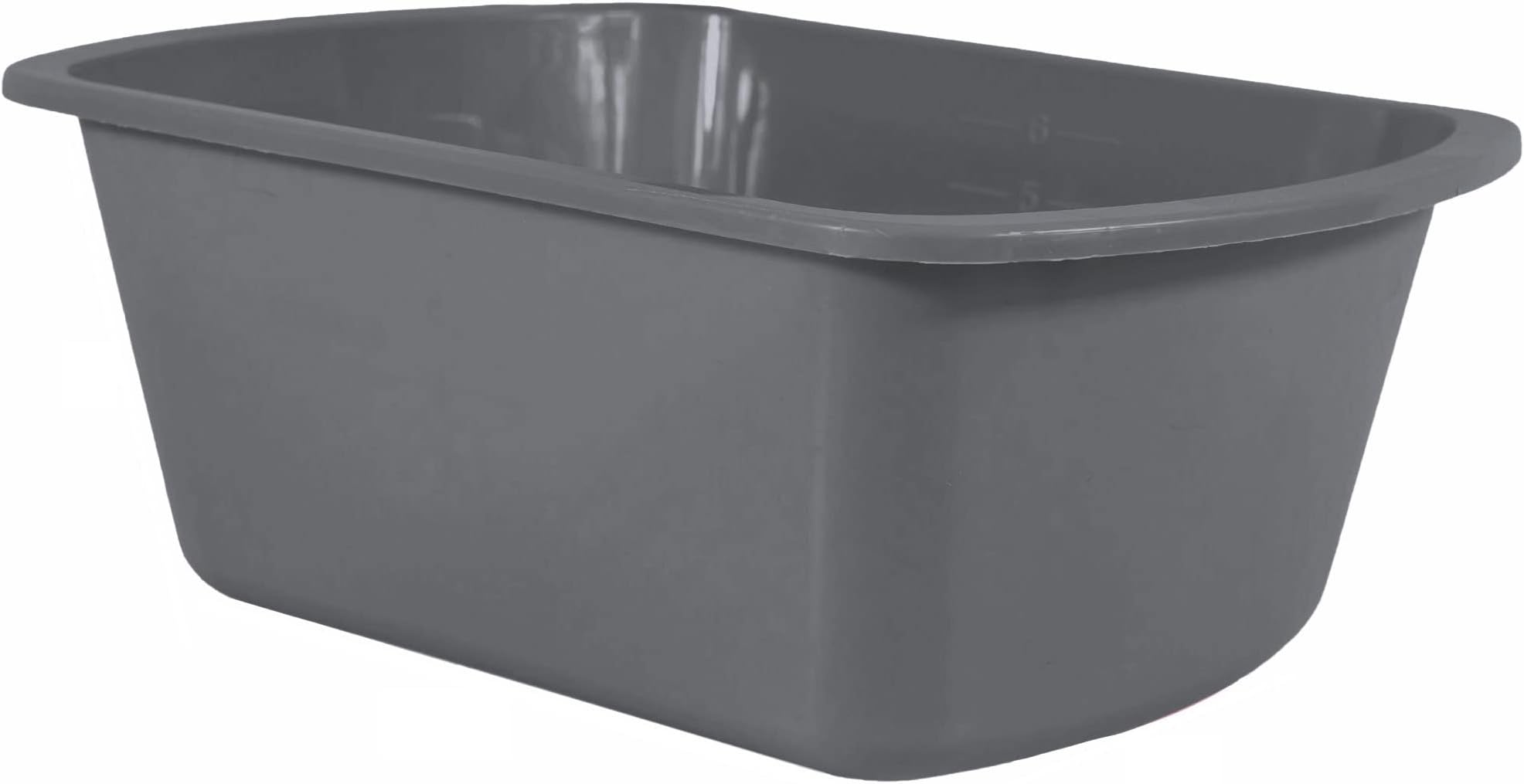 Amazon.com: Wash Basins – Rectangular Plastic Hospital Bedside Soaking ...