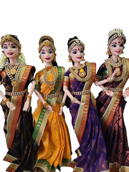 Traditional Welcome Doll Set of 4 Dolls Movable Hands and Legs with ...