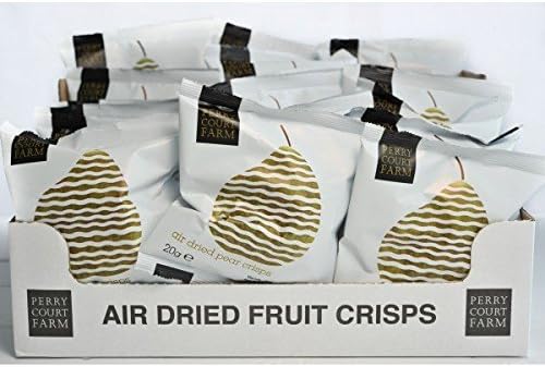 Perry Court Farm Air Dried Pear Crisps 24x20g : Amazon.co.uk: Grocery