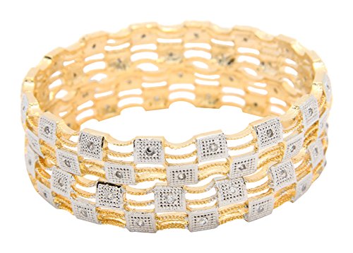 Buy Roop Shringar Brass Bangle for Girls (Size: 2.8, SH_7305-2.8 ...