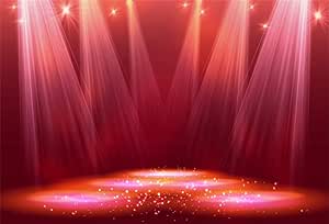 Amazon.com : Leyiyi 10x6.5ft Fiesta Stage Spotlight Backdrop Concert ...