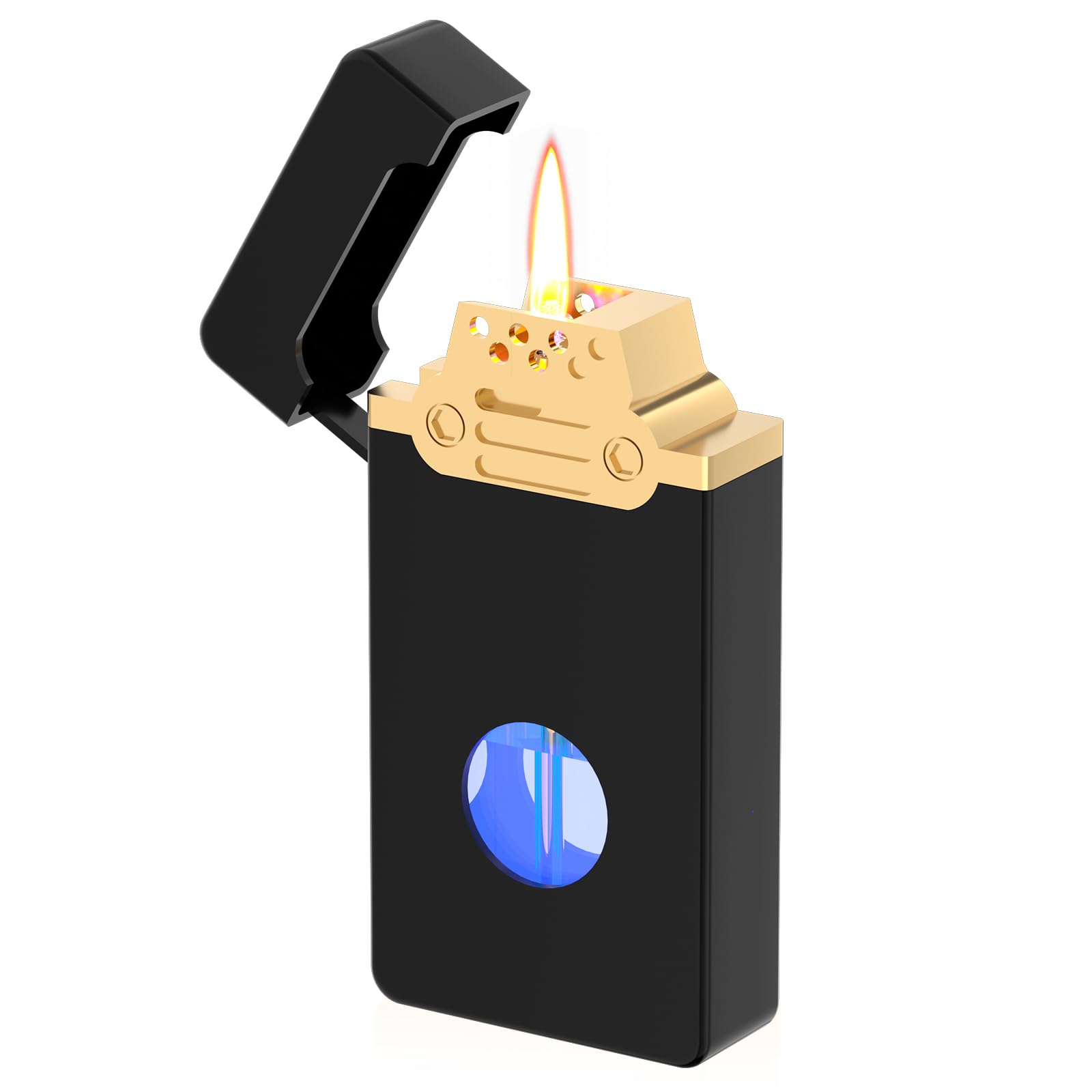 Amazon.com: REIDEA Vintage Lighter with 4 Ignition Methods, Refillable ...