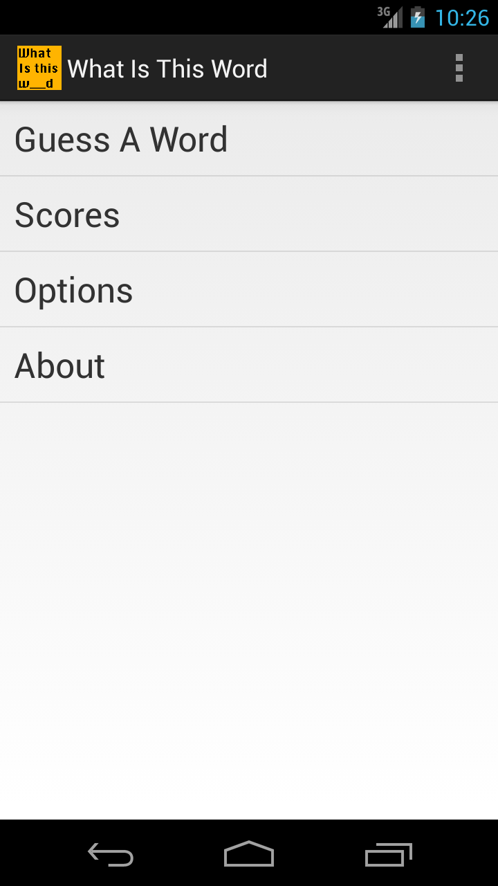 What Is This Word:Amazon.com:Appstore for Android