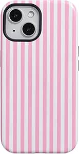 Amazon.com: Fycyko Compatible with iPhone 14/13 Case Striped Cute ...