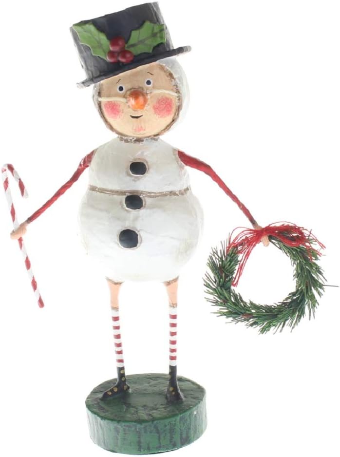 Amazon.com: Lori Mitchell Chilly Willy Snowman Figurine 7" : Home & Kitchen