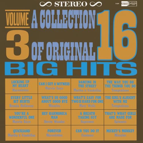 Amazon.com: A Collection Of 16 Original Big Hits Vol. 3 : VARIOUS ...