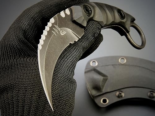 Snapklik.com : Ccanku C1691N Fixed Blade Knife,D2 Steel Nylon ...