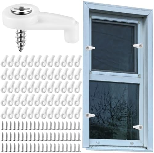 WP-9877H Screen Clips Storm W/Screws - 50 Pack, - Window Clips - Amazon.com