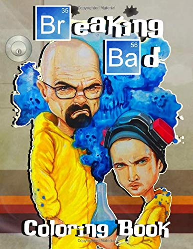 Breaking Bad Coloring Book: Great gift for adults who loves watching ...