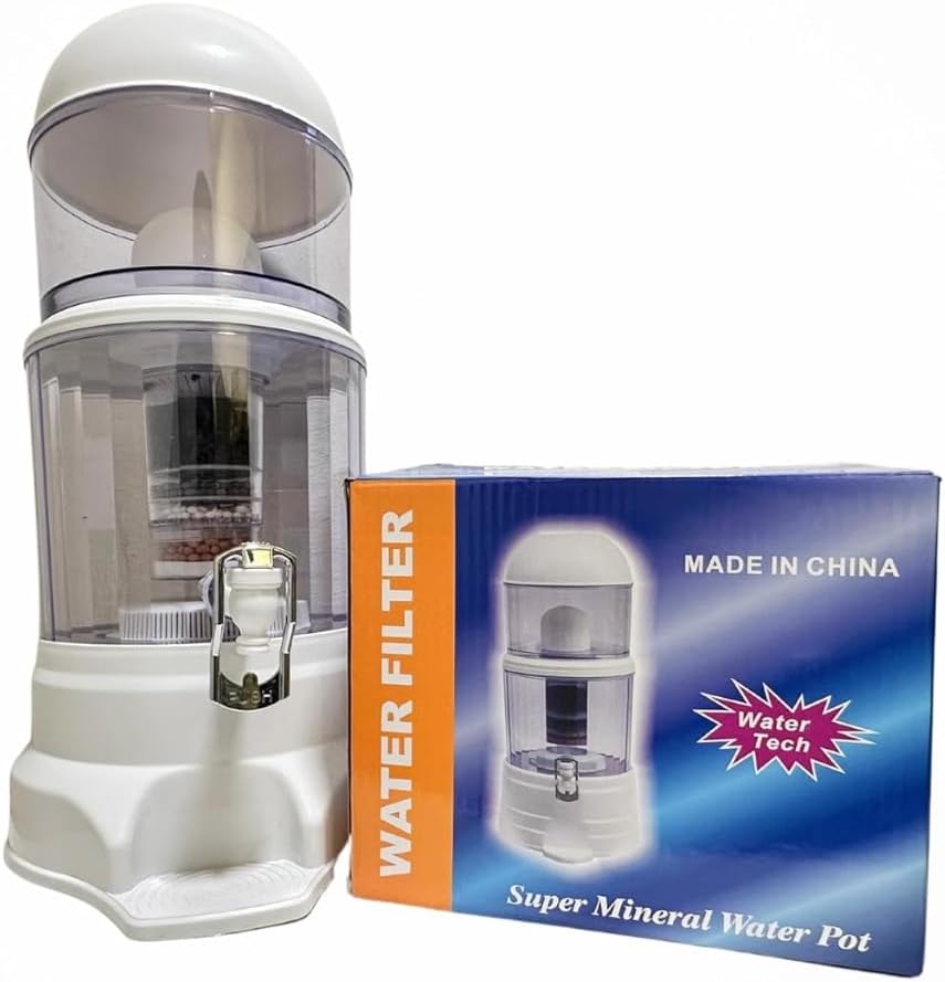 Amazon.com: Piurify Countertop Electric Water Filter Pitcher with 6 ...