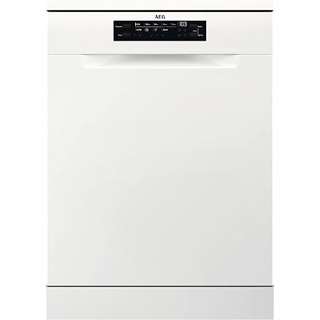 AEG 7000 Series Dishwasher FFB73727PW, GlassCare SatelliteClean ...