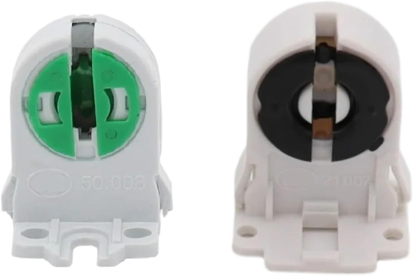 T5 T8 Fluorescent Lighting Socket Lamp Holder T5 Tube Lamp Base Socket ...