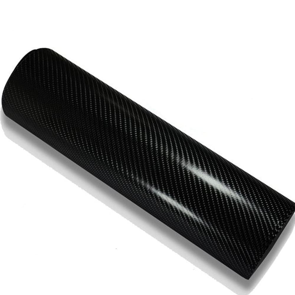 Snapklik.com : DIYAH 4D Black Carbon Fiber Vinyl Wrap Sticker