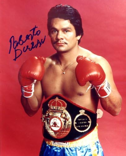 Roberto Duran (Boxer) Autographed/Original Signed 8x10 Color Photo - He ...