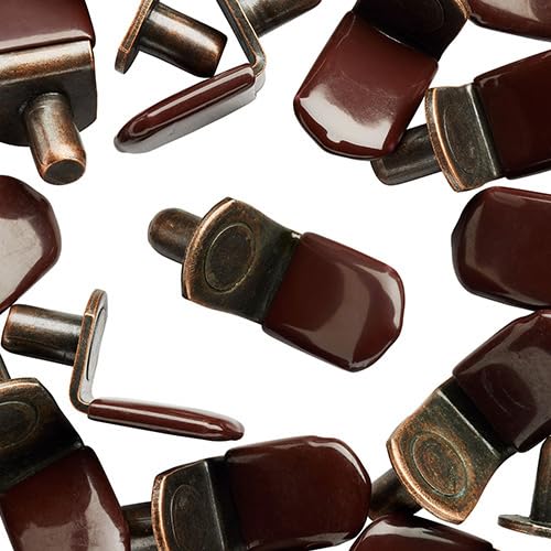 Amazon.com: WidgetCo 1/4" Antique Bronze "L" Shelf Pins w/Vinyl, Glass ...