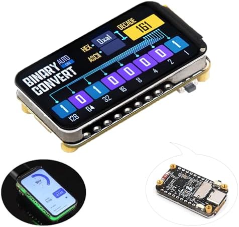 Amazon.com: Waveshare ESP32-C6 1.47inch Display Development Board, 172×320, 262K Color, 160MHz ...