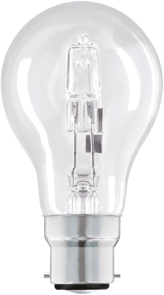 Status 70SHGBCC1PK6 Halogen GLS Bulbs B22, 70/92 W, Set of 6 : Amazon ...