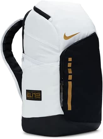 NIKE Unisex's Elite Running Shoes, White/Black/Metallic Gold, One Size ...