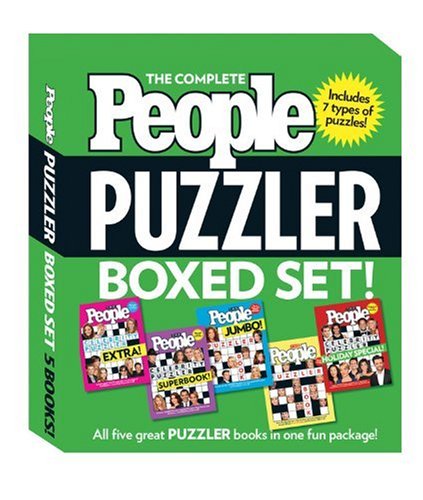The Complete People Puzzler Boxed Set: Editors of People: Amazon.com: Books