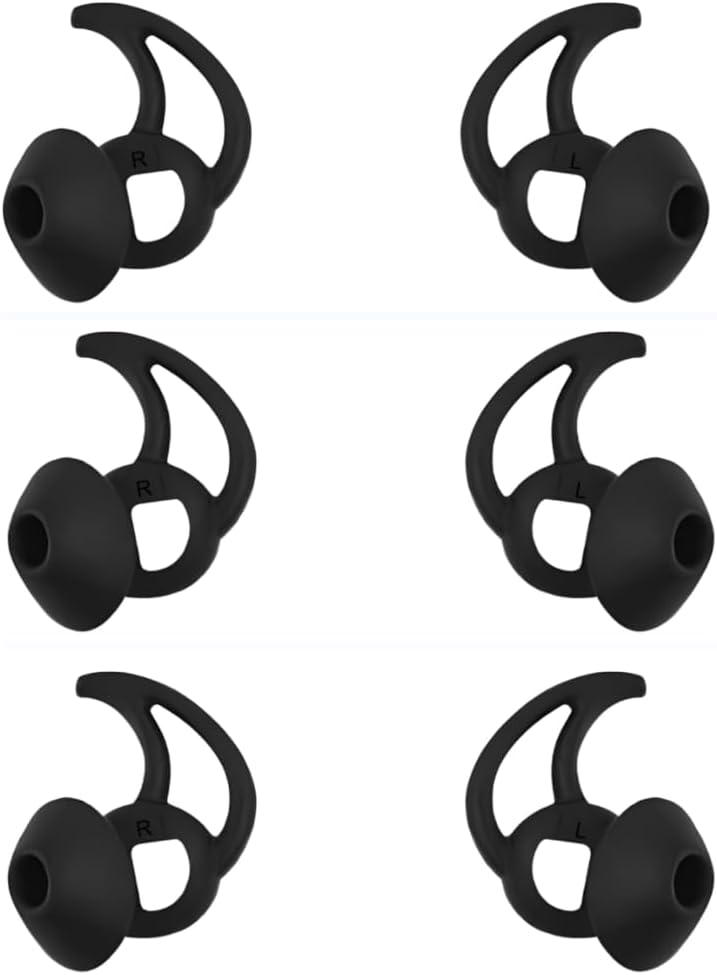 Amazon.com: SNHTLS Earbud Replacement Tips Silicone Earbud Cover Tips ...