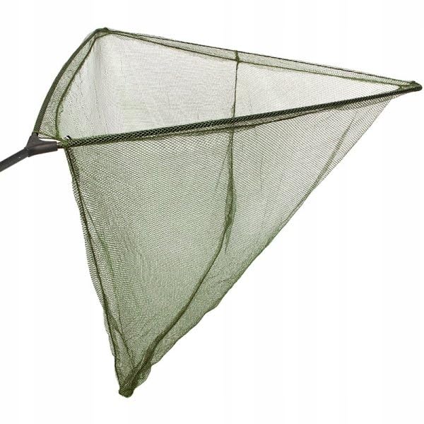NGT Deluxe Stalker Carp Net with Carbon Arms (2 Piece) – Green, 6 ft/42 ...