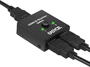 Amazon.com: EASYCEL 2 Port HDMI Switch, HDMI Bi-Direction Manual Switch ...