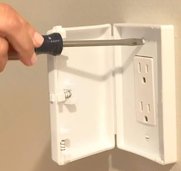 Child Be Safe, Baby and Toddler Resistant Electrical Safety Cover Guard ...