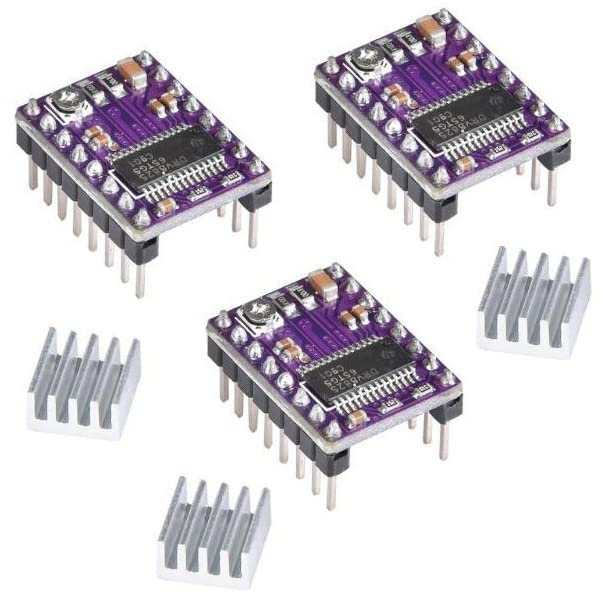 WWZMDiB DRV8825 Stepper Motor Drive modules with Heat Sink for 3D ...