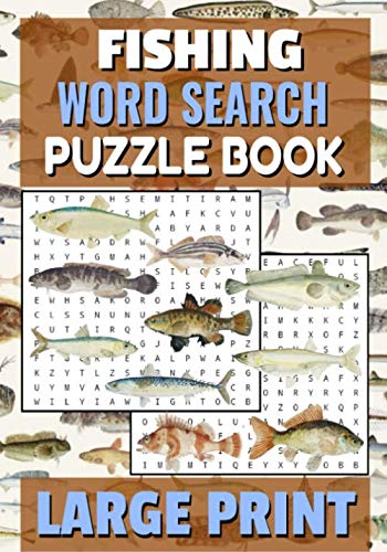 Fishing Word Search Puzzle Book: Word Searches with Large Print about ...