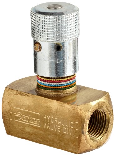 Dixon BN800 Brass Flow Control Valve, 1/2" NPT Female - Commercial ...