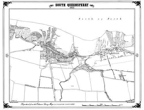 South Queensferry 1855 Map (Heritage Cartography Victorian Map Series ...