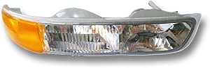 Amazon.com: EIOFEVY Passenger Right Side Parking Light Right GM2521173 ...