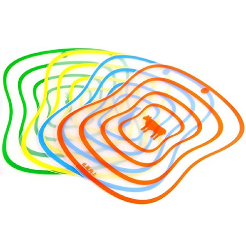 Generic 4 Pc Kitchen Chopping Block Frosted Antibacteria Plastic ...