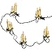 Amazon.com: Kurt Adler 15-Light Triple Candle Light Set with Ivory ...