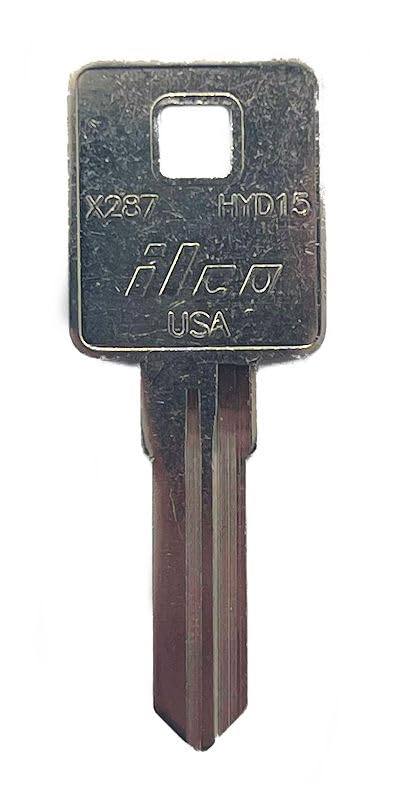 Ilco HYD15 Key Blank for Harley Replaces Jet HYD15 (10-Pack): Amazon ...