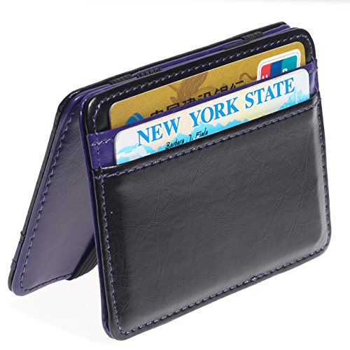 Snapklik.com : Mens Fashion Magic Money Clip Leather Minimalistic Slim ...