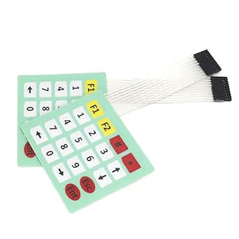 Amazon.com: 1pcs 4x5 Matrix Array 20 Key Membrane Switch Keypad ...
