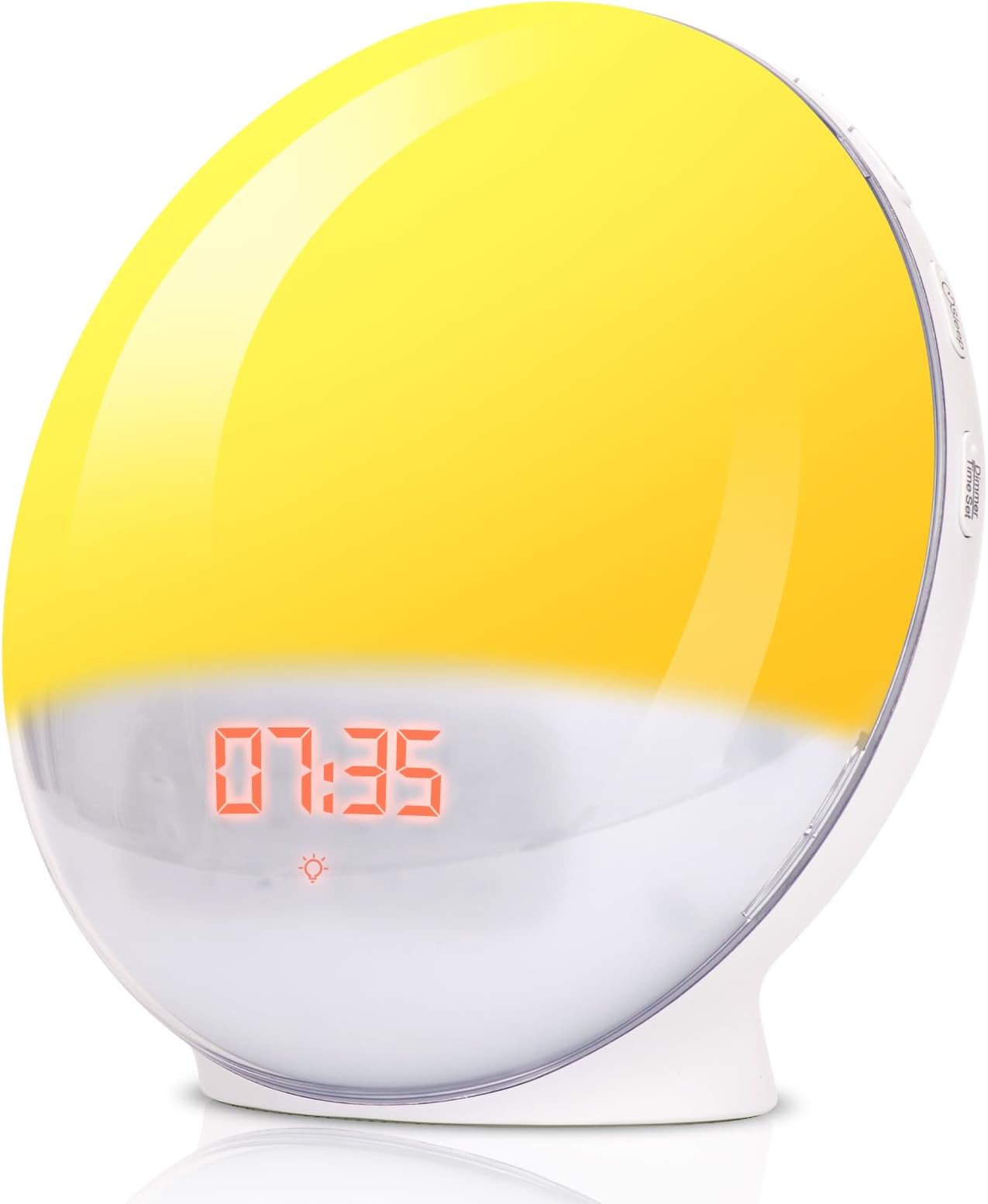 Ledivion Sunrise Alarm Clock - Wake Up Light with Sunrise/Sunset ...