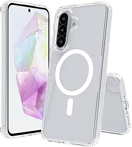 Amazon.com: Newhalper for Samsung Galaxy A36/A56 Case Clear [Not Yellowing] [Anti-Drop and ...