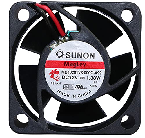 Amazon.com: MB40201VX-000C-A99 12V 40MM SUNON Fan DC12V 1.38W 4020 ...
