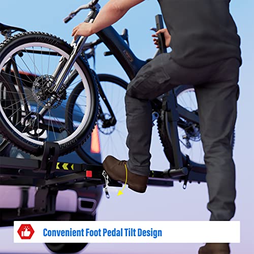 Snapklik.com : MARVOWARE 2 Hitch Bike Rack For Cars, 2-Bike Electric ...