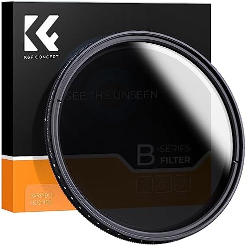 K&F Concept ND2-400 Variabler ND-Filter Neutral Density Adjustable ...