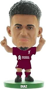 Amazon.com: SoccerStarz Liverpool Luis Diaz FC Home Kit (2023 Version ...