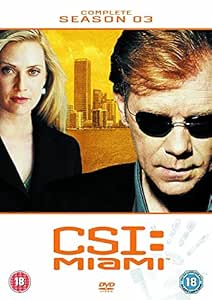 Amazon.com: CSI: Miami - Complete Season 3 [DVD] : Películas y TV