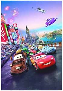 Disney Cars 2 Photo Wall Mural : Amazon.co.uk: DIY & Tools