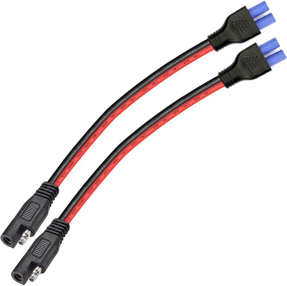 ZHOFONET EC5-zu-SAE-Kabel,EC5 Buchse Stecker auf SAE Power Automotive ...