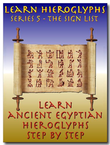 Learn Ancient Egyptian Hieroglyphs - Series 5 - Hieroglyph Sign List ...