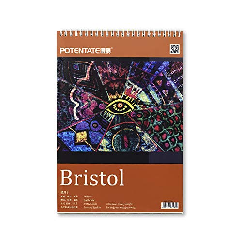 ARTRACK Bristol Smooth Paper A4 Pad, 36 Sheets 240 GSM Paper - Ideal ...