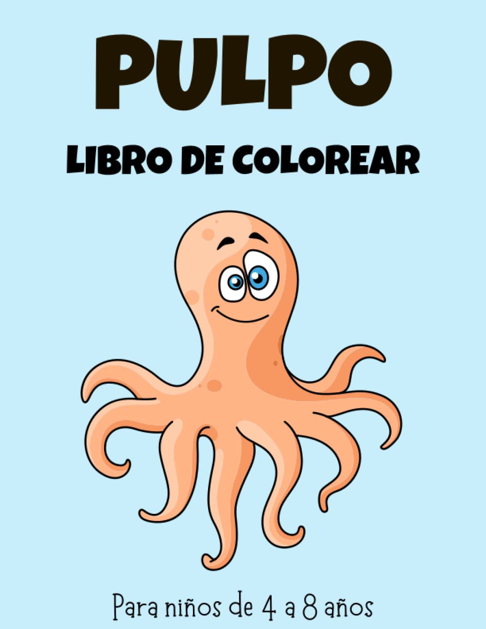 Pulpo Libro De Colorear Paginas Para Colorear De Pulpo Para | Desertcart OMAN